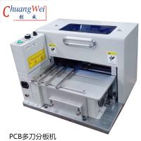 China 2180*620*960 mm Machine Size PCB Depaneling Machine with 9 Pairs of Blades for sale