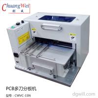 China LED Strip MCPCB 400 mm /s PCB Depaneling Machine 9 Pairs Of Blades Cutting for sale