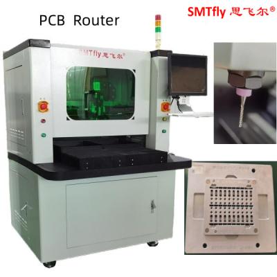 China 0.01mm Positioning Repeatability CNC PCB Router Machine For Depanelization Of PCBA for sale