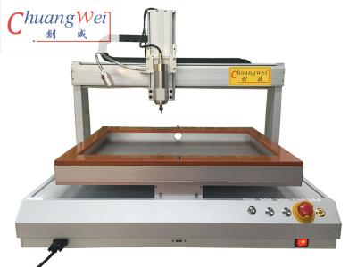 China Desktop Single Bench PCB Router Machine With Positioning Speed 500mm/s for sale