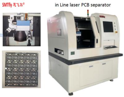 China Highly Versatile Inline Laser PCB Depaneling Machine For Different Substrates for sale