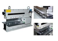 China Guillotine Type Pneumatic PCB Cutting Machine With Two Sharp Linear Blades for sale