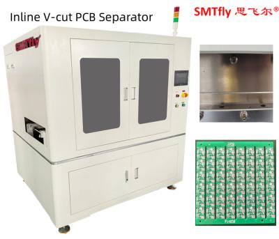 China Advanced Pneumatic PCB V Cut Machine For Precise And Safe PCB Depaneling SMTfly-330 for sale