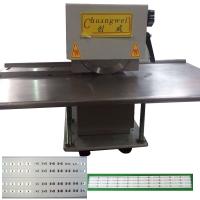 China Small Semi-Automatic V-Groove Separating Machine With Sharp Round Blades for sale