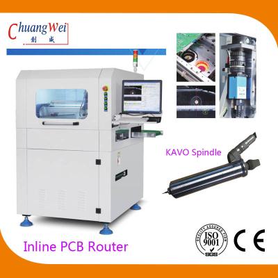 China High Efficiency Inline PCB Router Machine with Break Blade Checking Function for sale