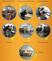 China Standard Solid Robust Frame Cnc Pcb Router With Automatic Dust Collector for sale