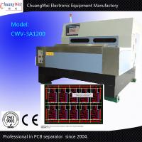 China V Cut PCB Depaneling Machine / PCB Separate 2mm Blade Thickness for sale