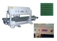 China Electronic Pcb Separator With Converoy, Automatic Circular / Linear Blade Pcb Depanelizer for sale