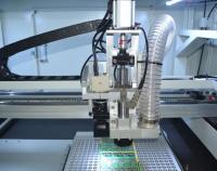 China 4.2KW L450mm Dual Workstation Router Cnc Pcb / PCB Depaneling Router Machine for sale