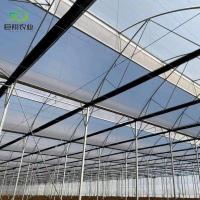 China Double Arch Beam Sunlight Greenhouse with Snow Vibrator Durable and Weather-Resistant for sale
