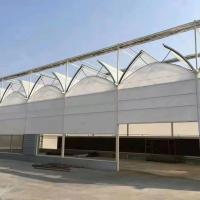 China 20.000kg Package Gross Weight Film Cover Water Pipe Hydroponics Greenhouse Solution for sale