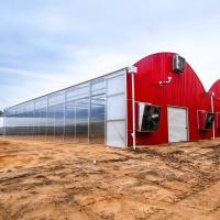 China Origin Eco Greenhouse System with Film Cover Material 20.000kg Package Gross Weight for sale