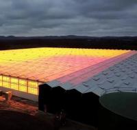 China Double Layer Agricultural Intelligent Sunlight Greenhouse with Insect Proof Net for sale