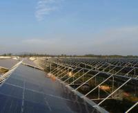 China Building Materials Steel Structure Multi-Span Arch Type Photovoltaic Greenhouses jx-SG-9 for sale