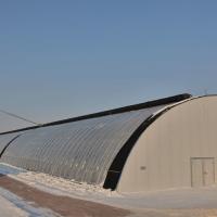China Irrigation System Sunlight Greenhouse for Vegetable US Currency and Temporary Heating for sale