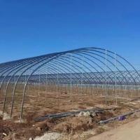 China Hot-DIP Galvanized Steel Pipe Agricultural Film Hydropoinics Greenhouses Building Material for sale
