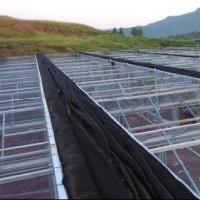 China Warm Air Blower/Hot Water Heating Double-Arch Hydroponics Greenhouse for Flower and Tomato for sale