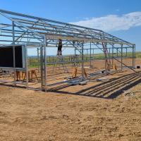 China USA/Ca Agricultural Single-Span Tunnel Film Greenhouse for Mushroom and Vegetables for sale