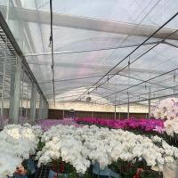 China Double Layer Water Sprayer Controlled Illuminating Greenhouse for Planting Solutions for sale