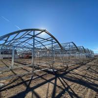 China Sunlight Greenhouse 100% Blackout Automatic Light Deprivation Greenhouse in Canada / USA for sale