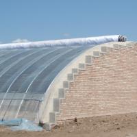 China Continuous Heating Saw Tooth Roof PE/Pep Film Greenhouse with 0.2mm Film Thinckness for sale