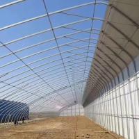 China Hot-DIP Galvanized Steel Pipe Structure Multi-Span Greenhouse for Hydroponic System and Various Crops for sale