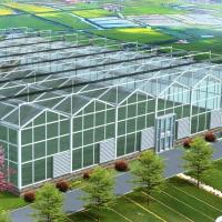 China Glass Roof Greenhouse for Flower Growing Initial Payment and Affordable Shipping Cost for sale
