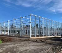 China Hydroponics Glass Greenhouse with Shading Screen System Package Gross Weight 80.000kg for sale