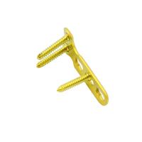 China Mini L biocompatibility Orthopedic Locking Plate Surgical Fixation Medical Instrument for sale