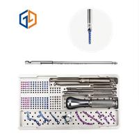 China Orthopedic Surgical Mini Maxillofacial Plate Instrument Set for sale