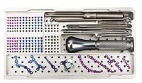 China Orthopedic Surgical Mini Maxillofacial Plate Instrument Set for sale
