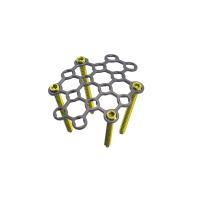 China Medial Patella Mesh Locking Plate Orthopedic Trauma Implants for sale