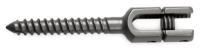 China 5.5 Broken Type Monoaxial Pedicle Screw Single Thread Spinal Internal Fixation for sale