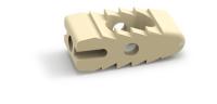 China Sterilized PEEK Lumbar Interbody Fusion Cage 10mm 12mm 14mm Width for sale
