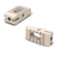 China Sterilized PEEK Lumbar Interbody Fusion Cage 10mm 12mm 14mm Width for sale
