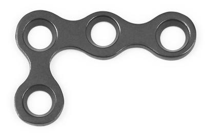 China Orthopedic Maxillofacial Implants L Shaped Plates Type I 4mm 5mm 6mm for sale