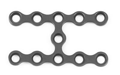 China 1.0mm thickness H Shaped Titanium Plates For Orthopedic Surgery 2.0mm HA for sale