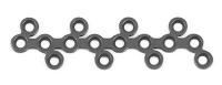 China 48.7mm*13mm Plate Orthopedic Maxillofacial Plating System DF Shaped for sale