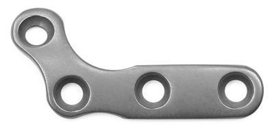 China Curved 120 Degree Phalange Titanium Plates For Orthopedic Surgery CE ISO 13485 for sale