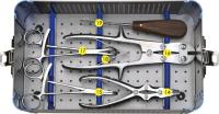 China Standard LC-DCP DCP Plate Orthopedic Surgery Tools 2.0mm 2.7mm Mini Instrument Set for sale