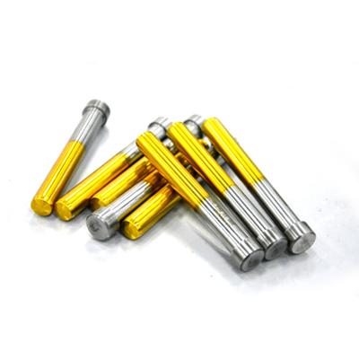 China High Precision HSS Tungsten Carbide Punch Pins Stamping Dies TiN Coating Profile Tolerance +/-0.006mm for sale