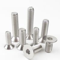 China Fasteners DIN7991 Countersunk Hex Cap Machine Screw for Chemical Factory for sale