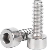China Customized DIN7984 Stainless Steel Head Hexagon Socket Machine Micro Screws with Thin Head for sale