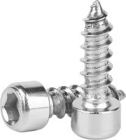 China Carbon Steel Hexagon Self-Tapping Screws GB70.1 M0.5-M3.0 for Retail Industry for sale