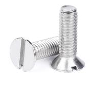 China Supplier GB68 DIN963 Stainless Steel Machine Flat Head Micro Screwsstuds for sale