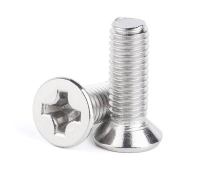 China Stainless Steel Countersunk Head Cross Recessed Screw M0.5-M3.0 Custom Size for Car for sale