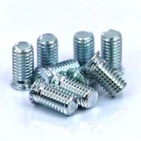 China Carbon Steel Material Fastener Flat Head Solid Rivet Precision Screw Use for Industry Customized Service for sale