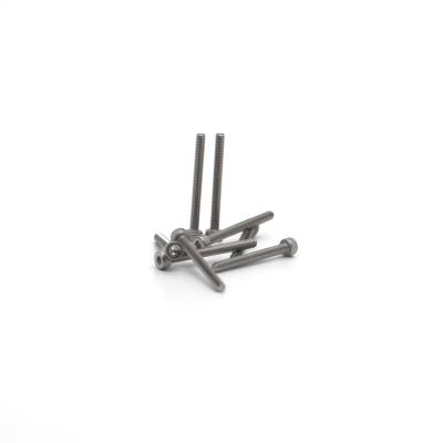 China M0.5 M1 M1.5 M2 M3 Precision Micro Screw Cylindrical Head Hexagon Machine Screw for Computer for sale