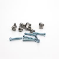China M0.5-M3 Nickel-Plated Flat Head Phillips Precision Micro Screws for Furniture Custom Service for sale