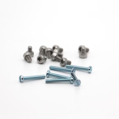 China M0.5-M3 Nickel-Plated Flat Head Phillips Precision Micro Screws for Furniture Custom Service for sale